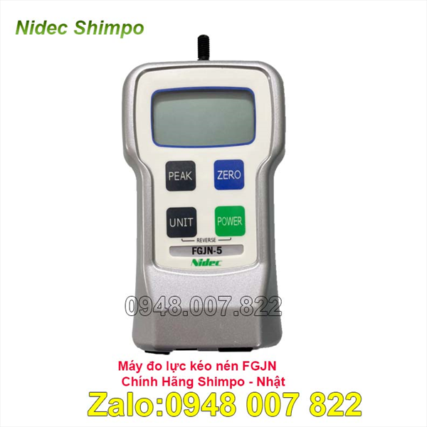 Đồng hồ đo lực kéo nén Shimpo FGJN-2, FGJN-5, FGJN-20, FGJN-50