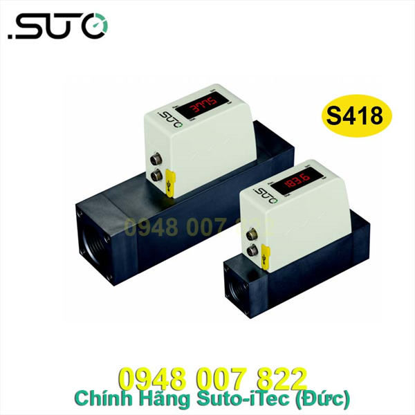 Đồng Hồ Đo Lưu Lượng Khí S418-V (Chân Không)|SUTO CHÍNH HÃNG