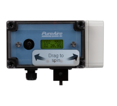 Thiết bị đo nồng độ khí O2, CO2 PureAire Dual O2/CO2 Monitor