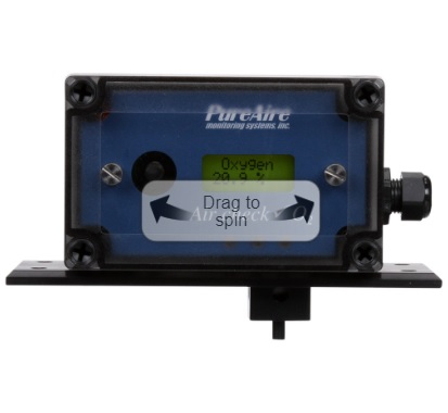 Thiết bị đo nồng độ khí O2 trong găng tay PureAire Glovebox Oxygen ...