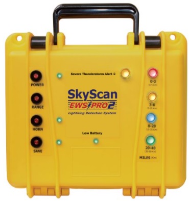 Thiết bị phát hiện tia sét SkyScan EWS-PRO-2 Lightning Detector